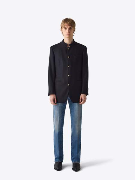 BLAZER 67 BLACK UNIFORM WOOL